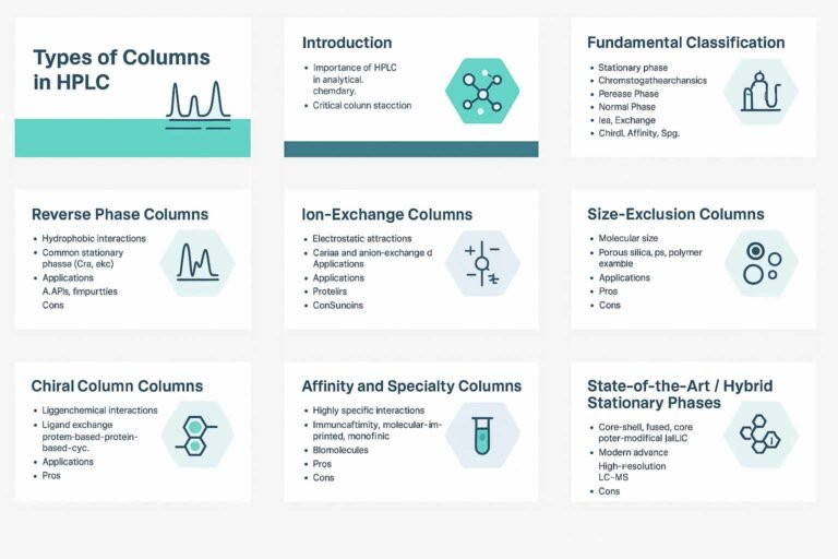 Types of column in HPLC - Laafon Galaxy Pharmaceuticals