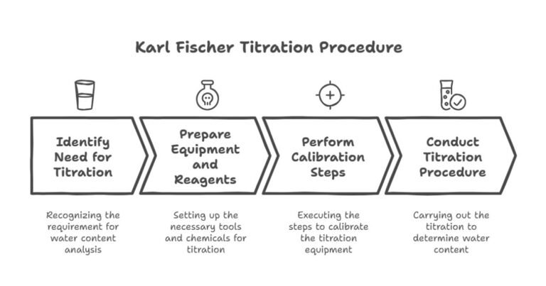 Karl Fischer titration and calibration Procedure